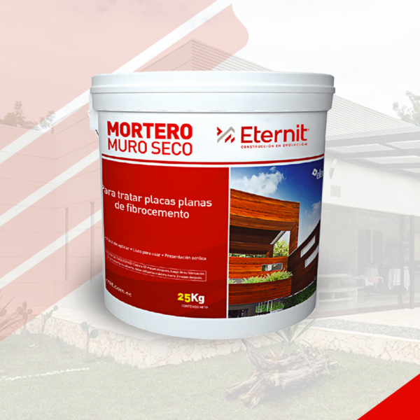Mortero Muro Seco | Eternit - Construcción en evolución